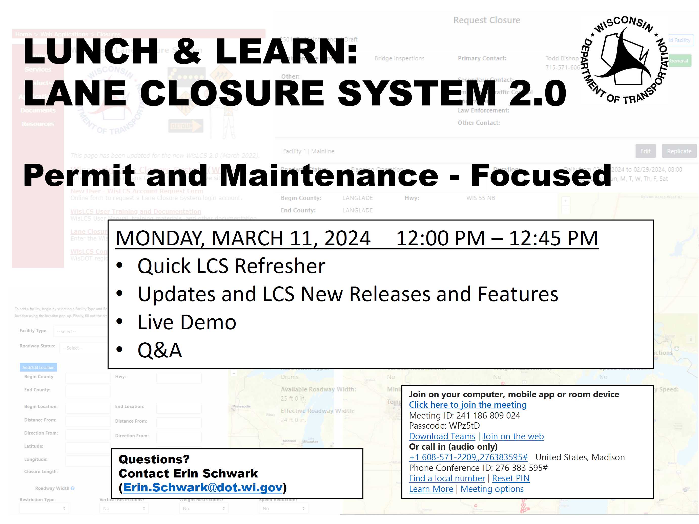 The WisTransPortal System